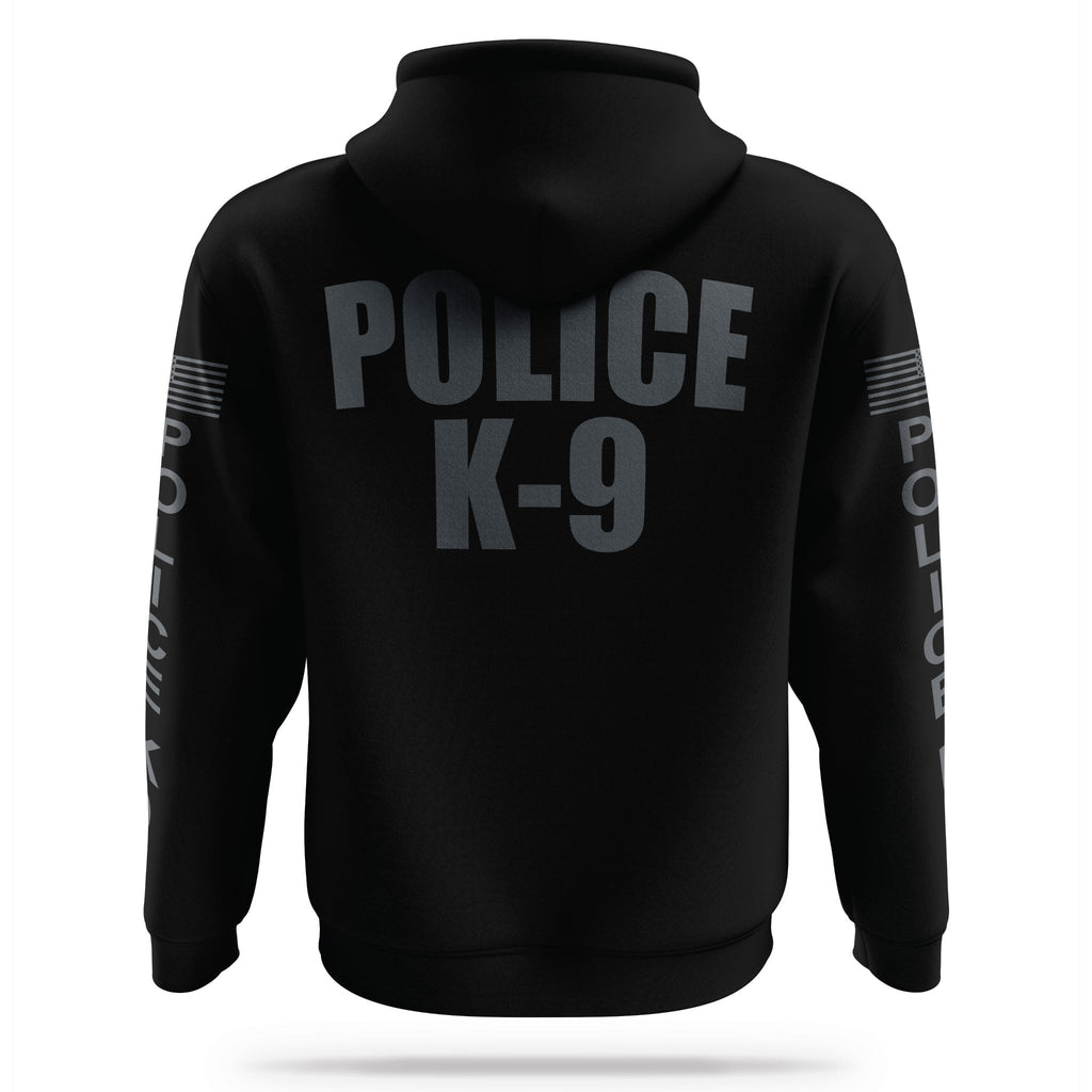 Police K9 Performance Hoodie 2.0 [BLK/GRY] | 13 Fifty Apparel | 13 Fifty Apparel