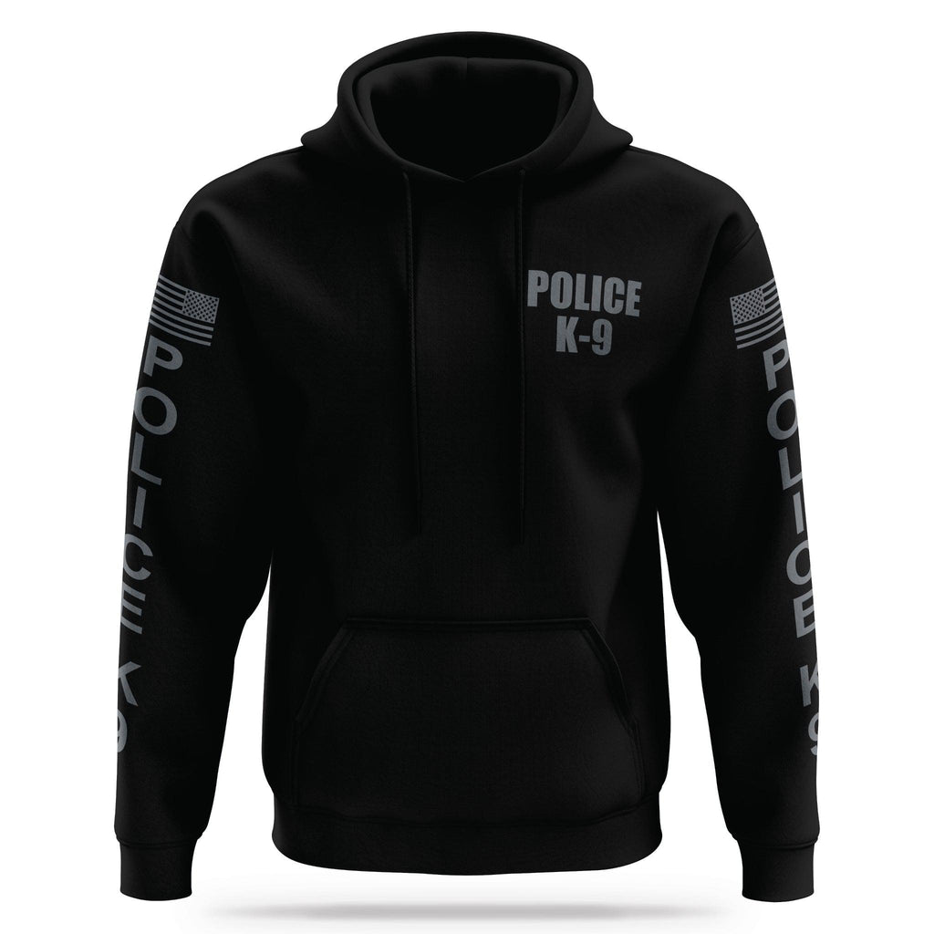 Police K9 Performance Hoodie 2.0 [BLK/GRY] | 13 Fifty Apparel | 13 Fifty Apparel