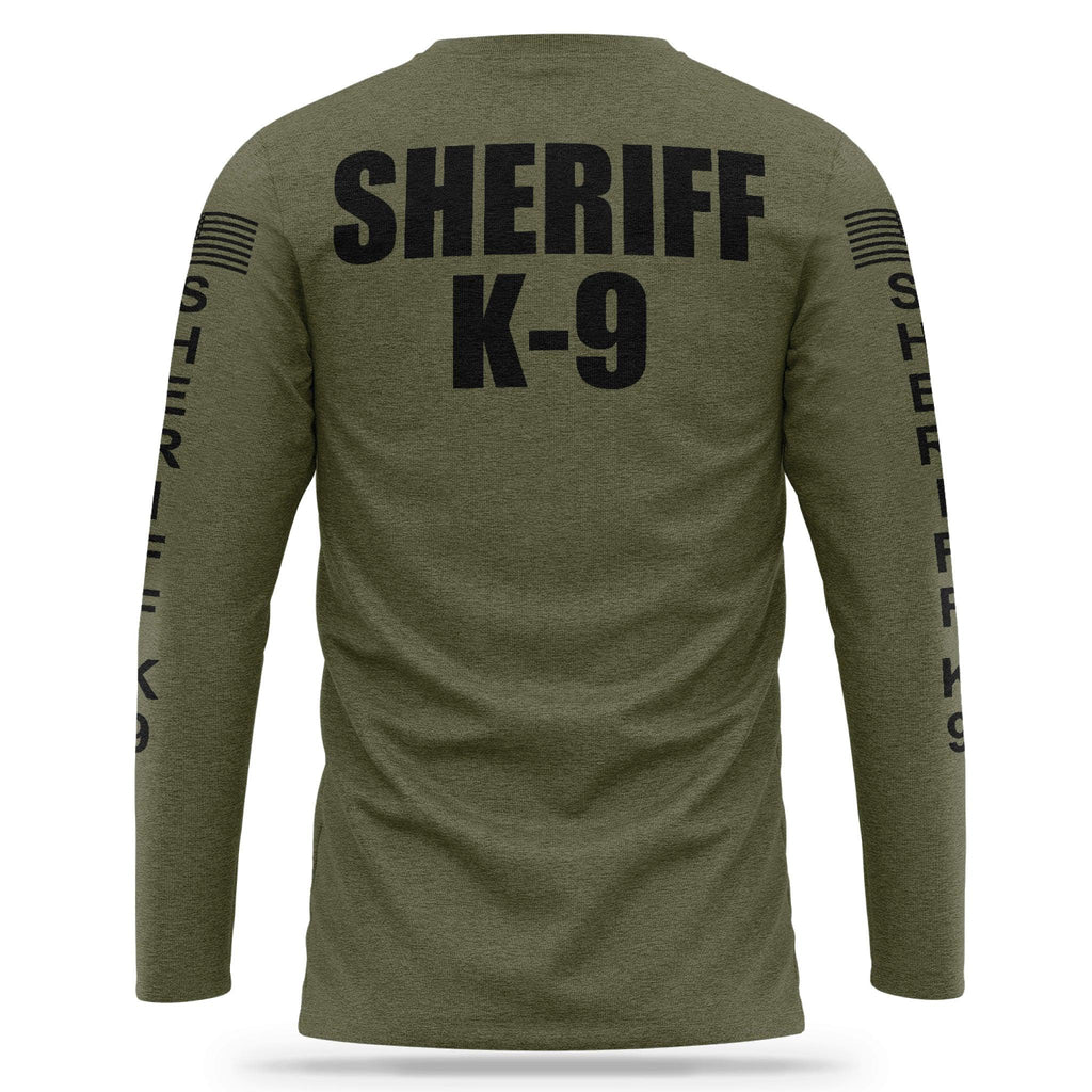 Sheriff K9 Cotton Blend Long Sleeve [GRN/BLK] | 13 Fifty Apparel | 13 ...