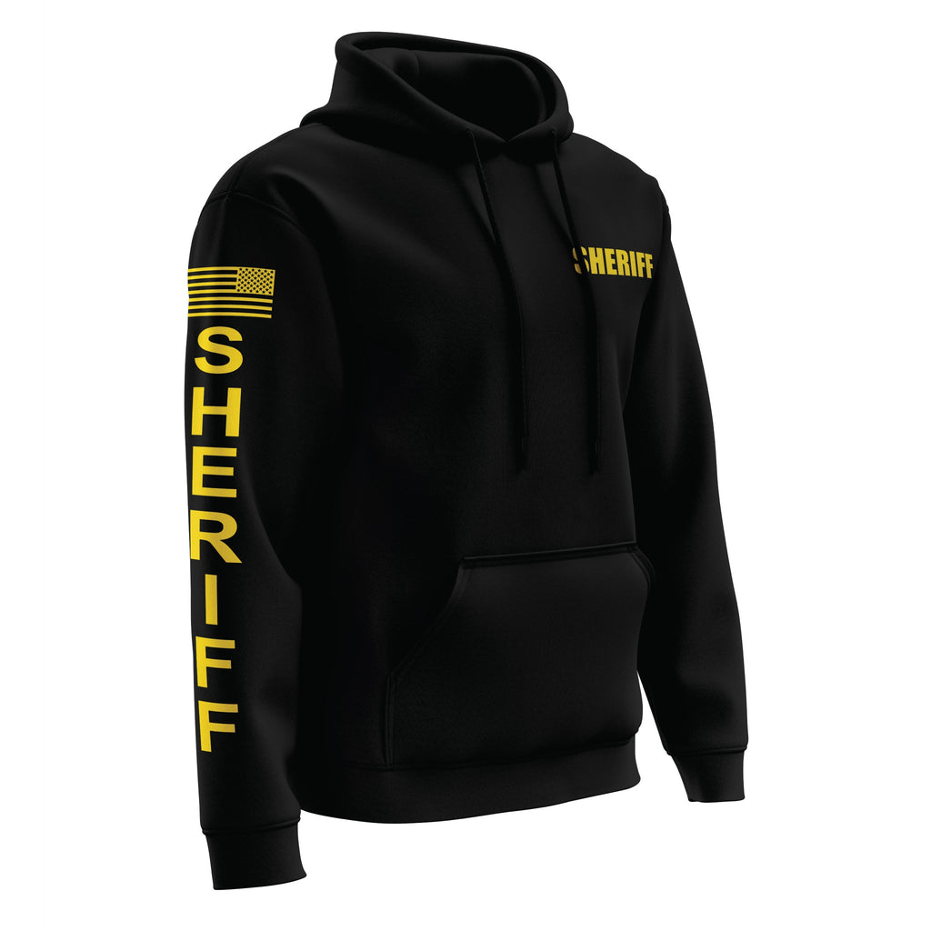 Sheriff Performance Hoodie 2.0 [BLK/GLD] | 13 Fifty Apparel | 13 Fifty ...